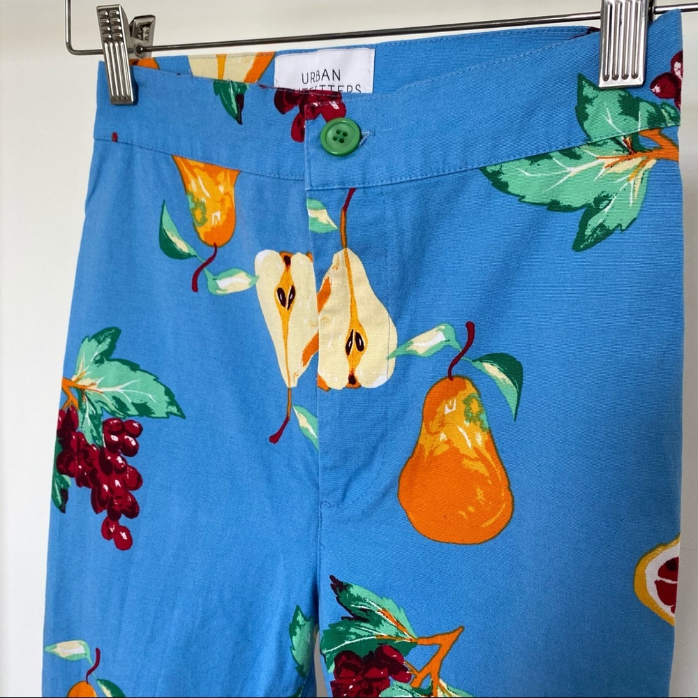 Urban Outfitters Ingrid Pinup Fruit Pants - Gem